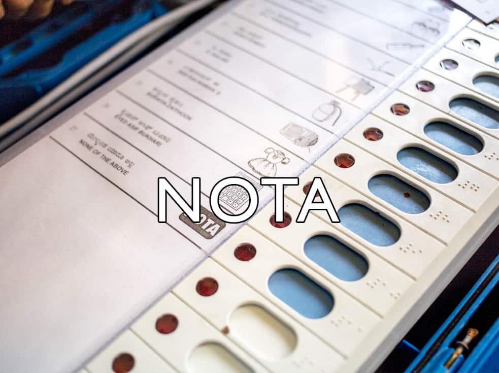 What difference does a NOTA vote make? - Citizen Matters